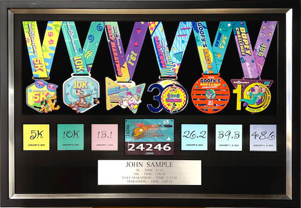 2023 Walt Disney World Marathon & Half Marathon Plaques & Frames | Fond ...