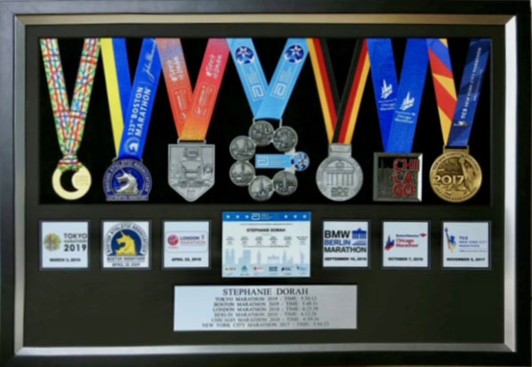 2023 Abbott World Marathon Majors Six Star Plaques & Frames | Fond ...