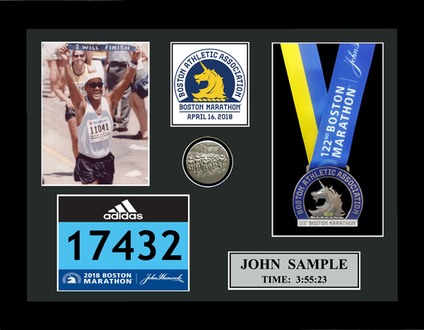 2018 Boston Marathon Plaques & Frames | Fond Memories Graphics