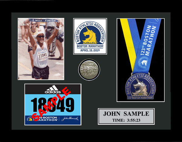 2019 Boston Marathon Plaques & Frames | Fond Memories Graphics