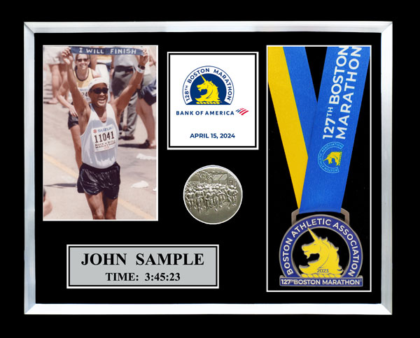 2024 Boston Marathon Plaques & Frames | Fond Memories Graphics