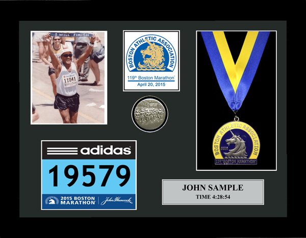 Marathon Medal With Picture Frames
