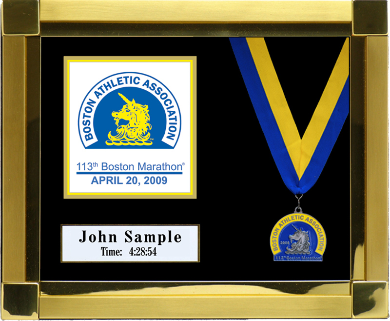 2010 Boston Marathon Plaques & Frames | Fond Memories Graphics