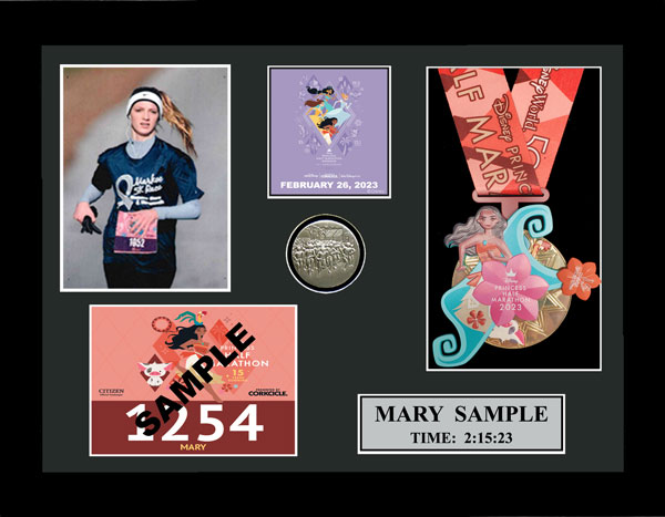 2023 Disney's Princess Half Marathon Plaques & Frames | Fond Memories ...