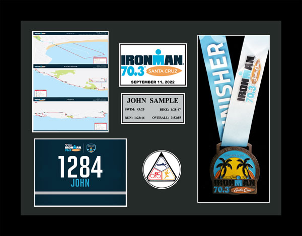 2023 Ironman 70.3 Santa Cruz Plaques & Frames | Fond Memories Graphics