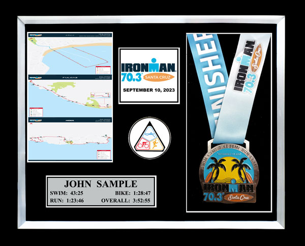 2023 Ironman 70.3 Santa Cruz Plaques & Frames | Fond Memories Graphics