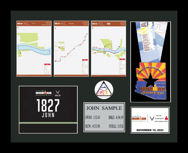 2023 Ironman Arizona Plaques & Frames | Fond Memories Graphics
