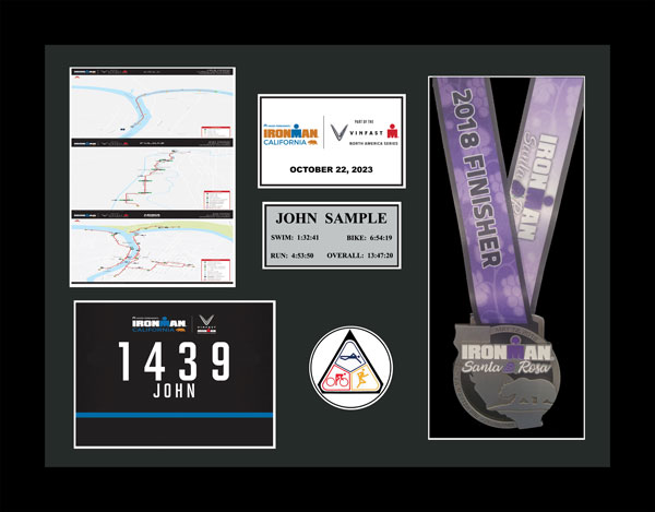2023 Ironman California Plaques & Frames | Fond Memories Graphics