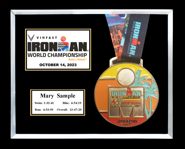 2023 Ironman World Championship Plaques & Frames | Fond Memories Graphics