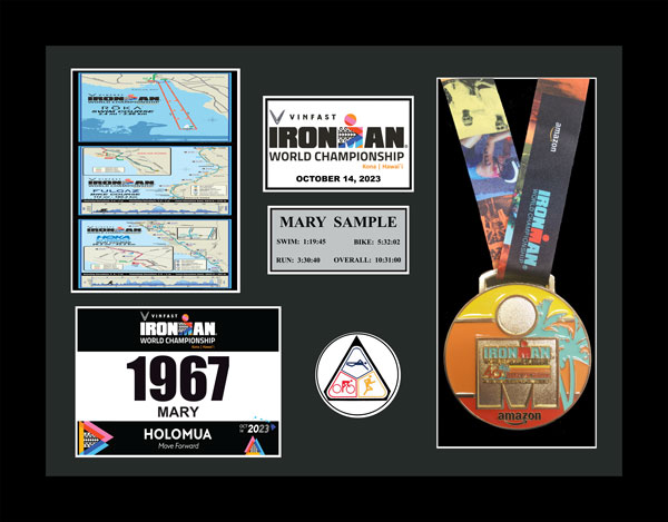 2023 Ironman World Championship Plaques & Frames | Fond Memories Graphics