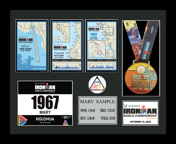 2023 Ironman World Championship Plaques & Frames | Fond Memories Graphics