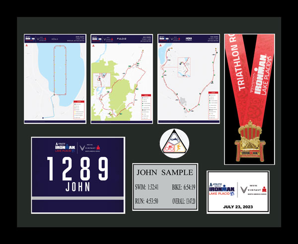 2023 Ironman Lake Placid Plaques & Frames | Fond Memories Graphics