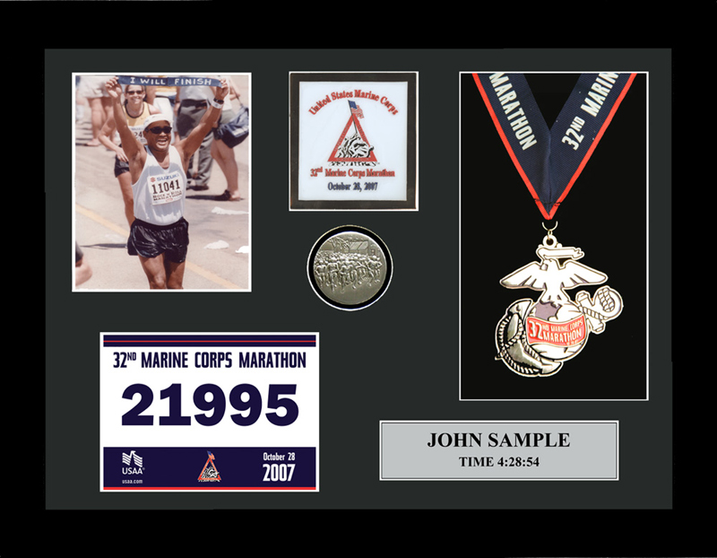 2010 Marine Corps Marathon Plaques & Frames | Fond Memories Graphics