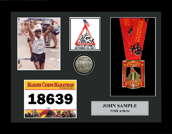 Marine Marathon Logo Running And Marathon Logo Design, Illustration