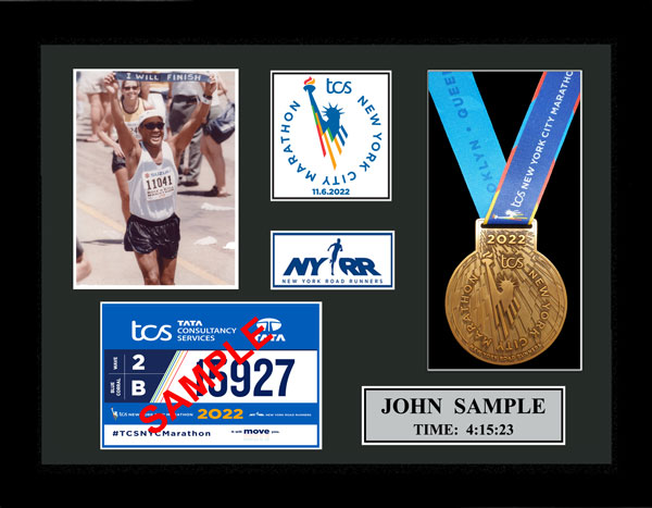 2023 TCS New York City Marathon Plaques & Frames | Fond Memories Graphics