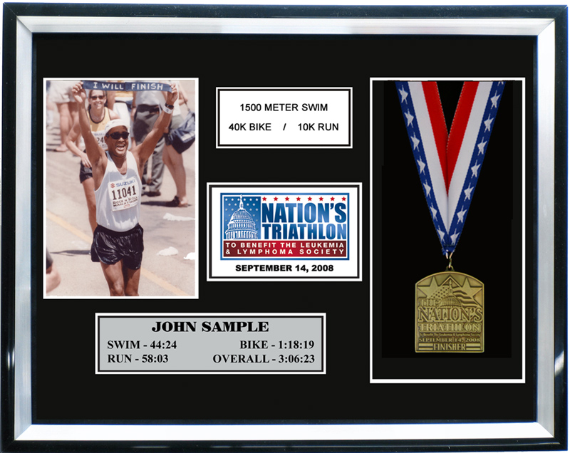2010 Nation's Triathlon Plaques & Frames | Fond Memories Graphics